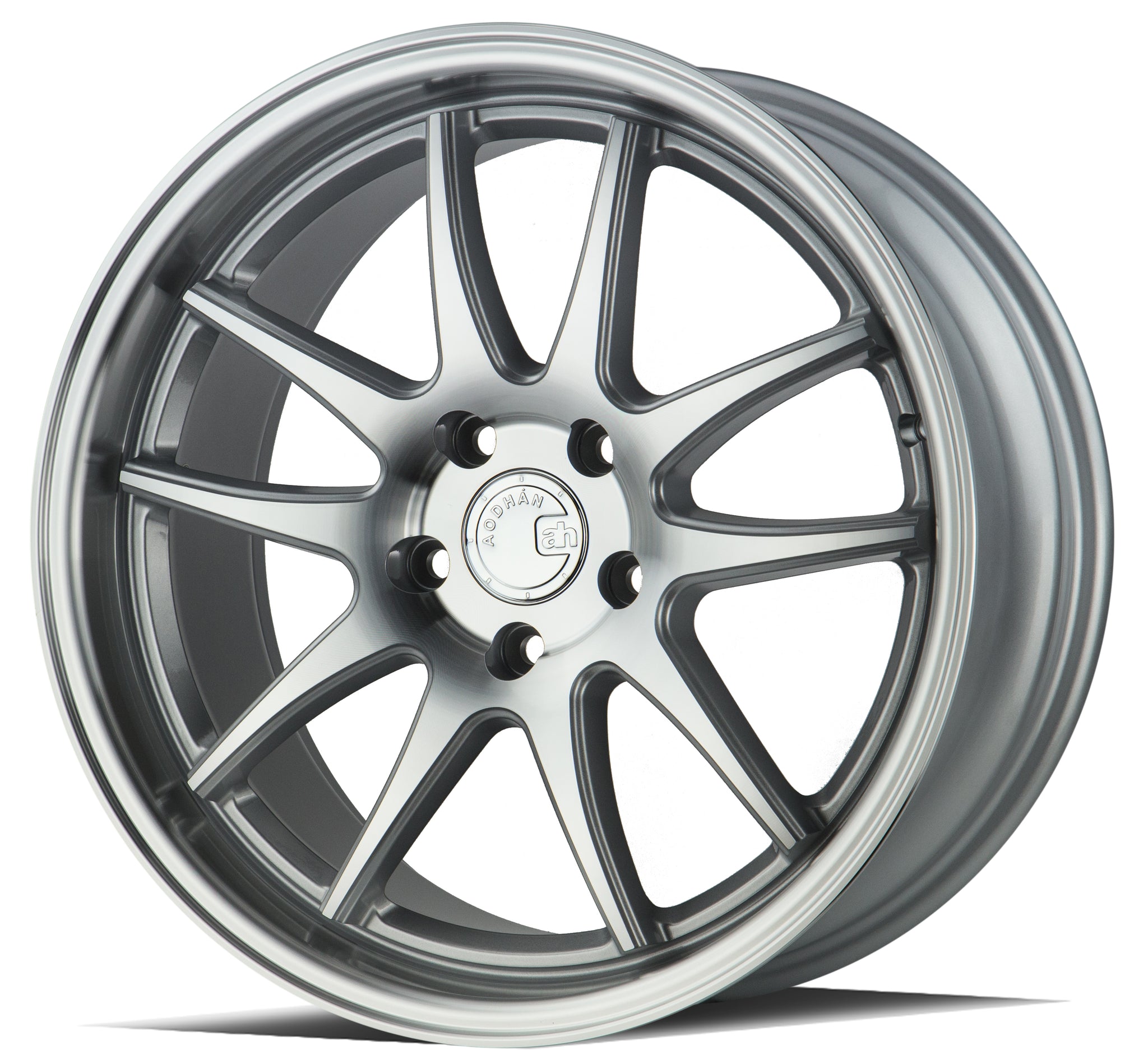 DS02 | Silver w/Machined Face | 18x8.5 | 5x114.3 | +35mm | CB73.1