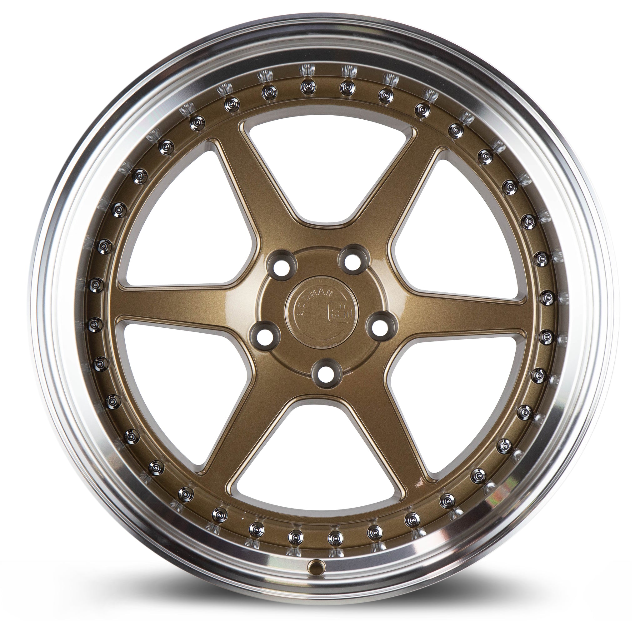 DS09 | Bronze w/Machined Lip | 18x10.5 | 5x114.3 | +22mm | CB73.1